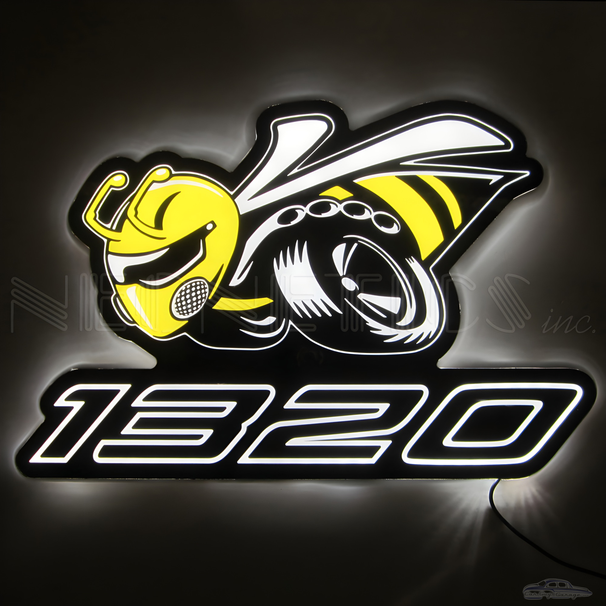 Scat Pack 1320 Dragpack LED Sign - Slim, Bright, Indoor Use