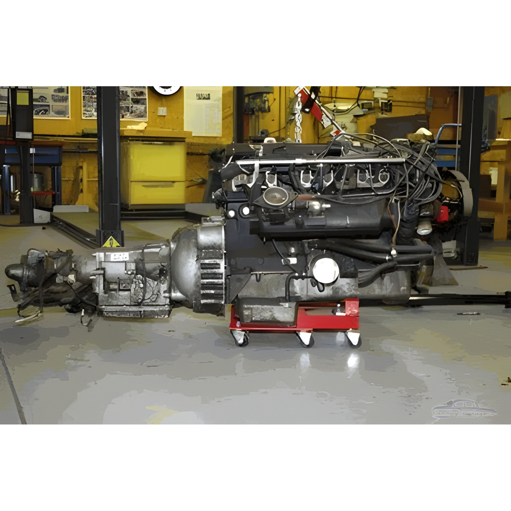 Standard Car Dolly Engine Attachment - Easy Engine Movement