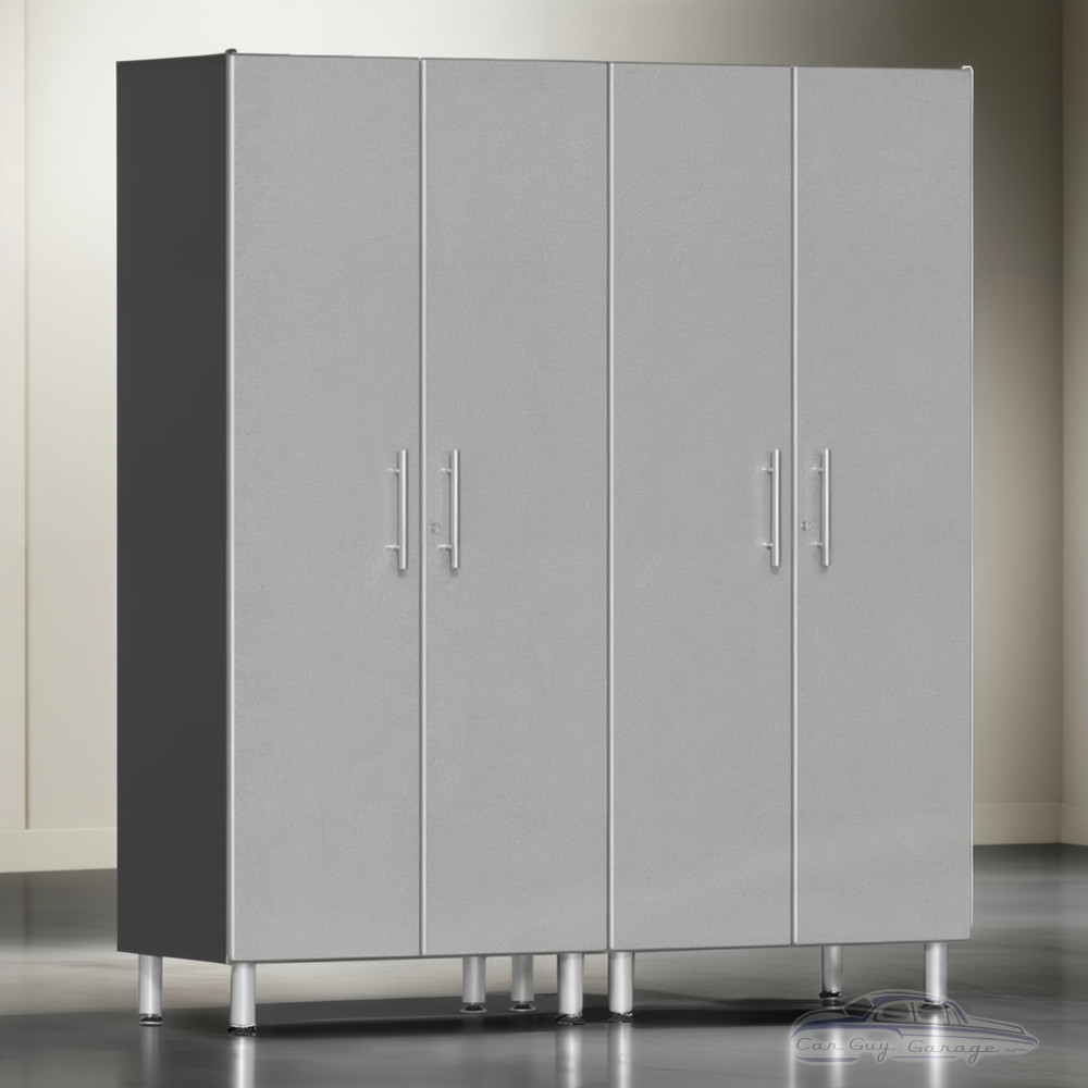 Stardust Silver Metallic MDF Cabinets