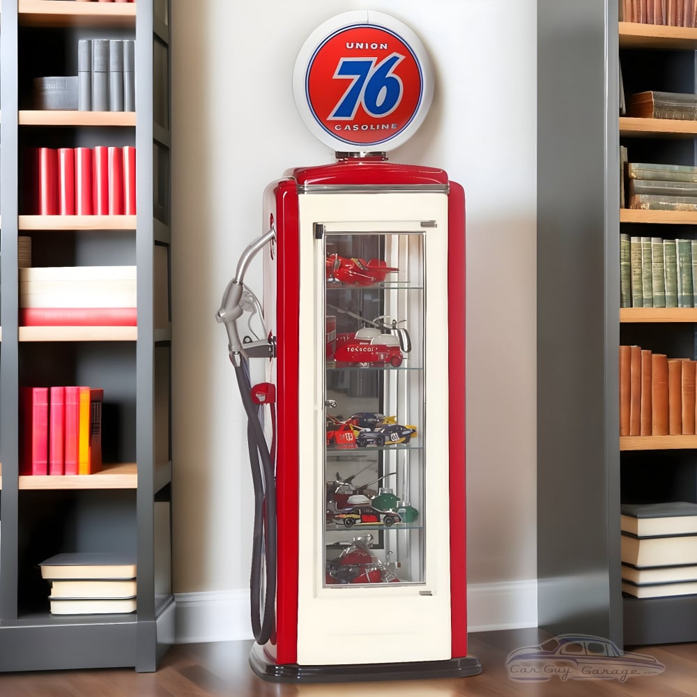 Union 76 Tokheim 39 Gas Pump Display Case - High Gloss Finish