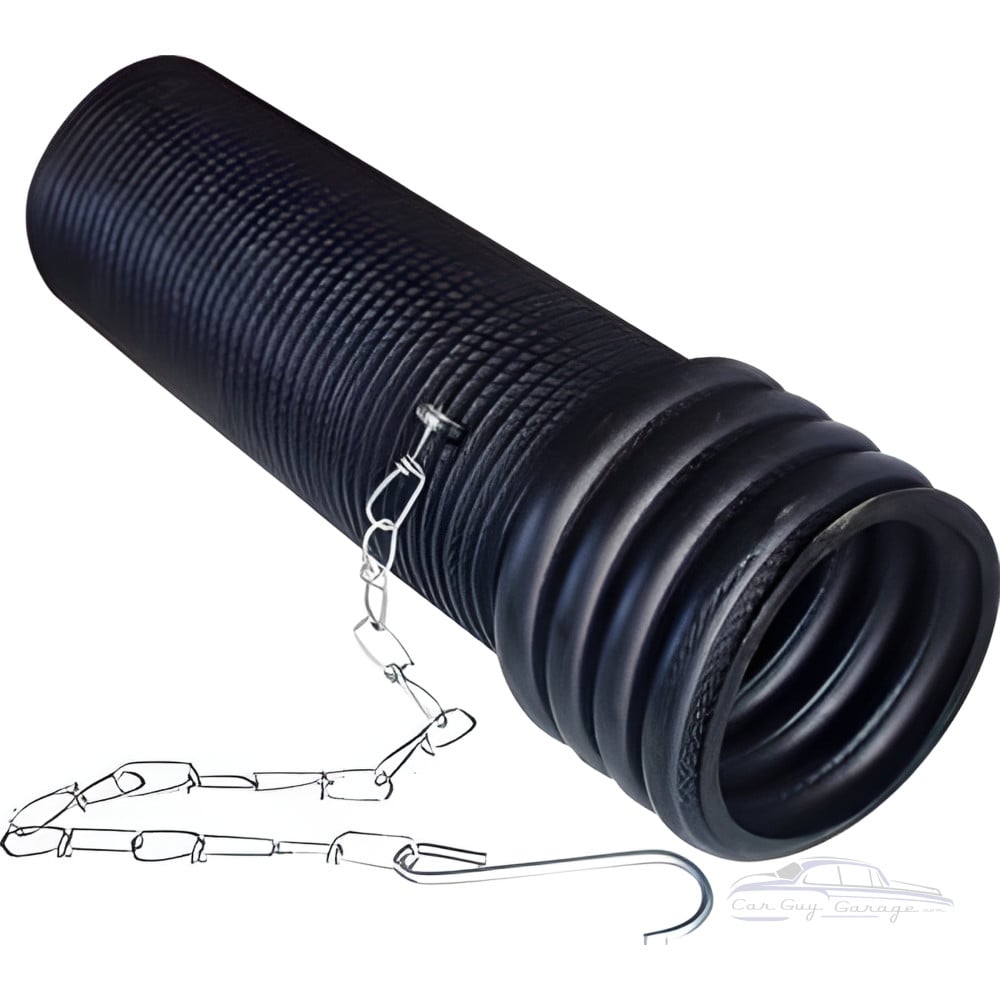 Dyno Exhaust Hose 4"x11' - Crush-Proof, High Temp, Durable