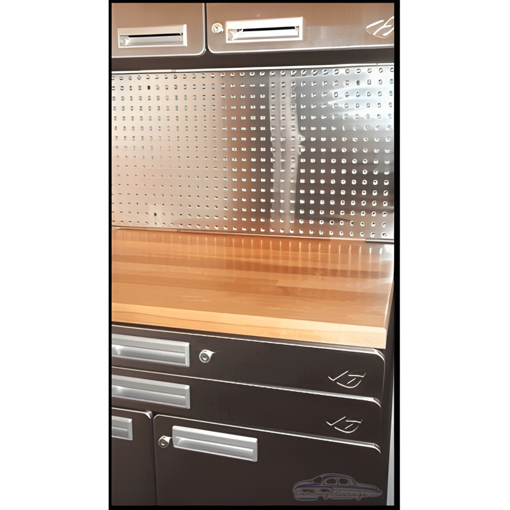 16" Rolling Pegboard Cart - Mobile Tool Storage Solution