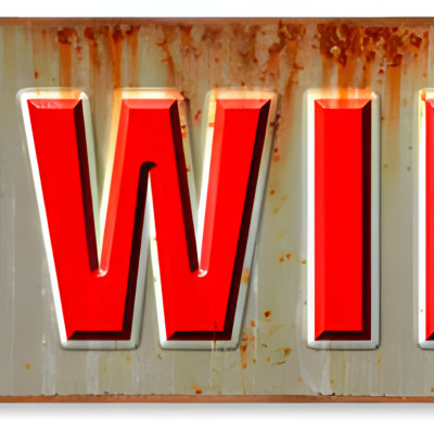 Towing Metal Sign - 20"x5" - Durable, Custom-Made Wall Decor