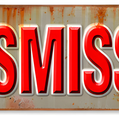 Transmissions Metal Sign - 20"x5" - Heavy Gauge Steel, USA Made