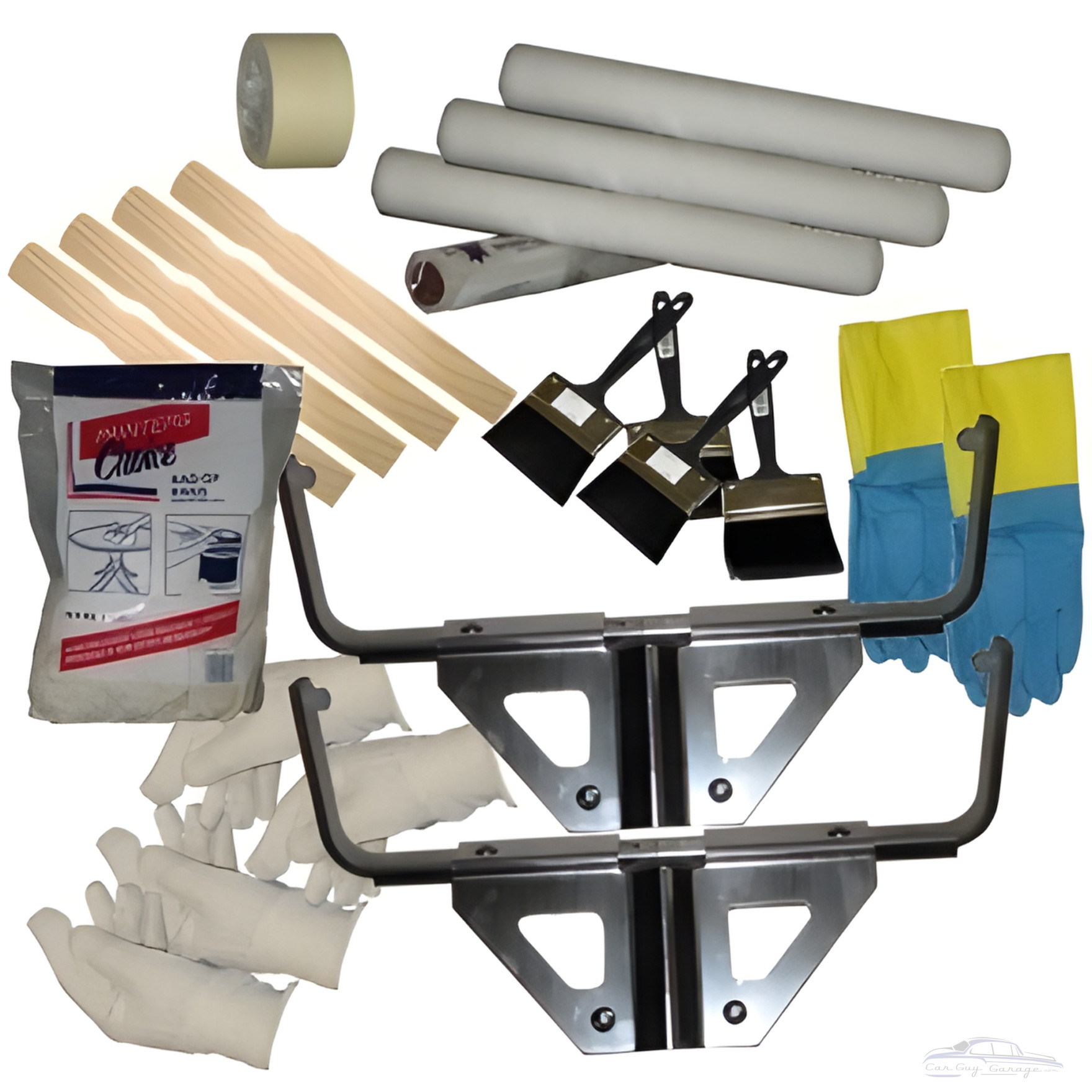 Two Person Epoxy Tools - Complete Kit with Brushes & Rollers
