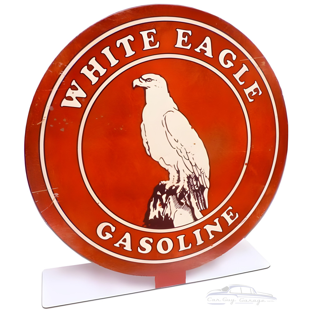 Case Eagle Neon Sign - Hand-Blown Glass, Vibrant Glow, 18x26