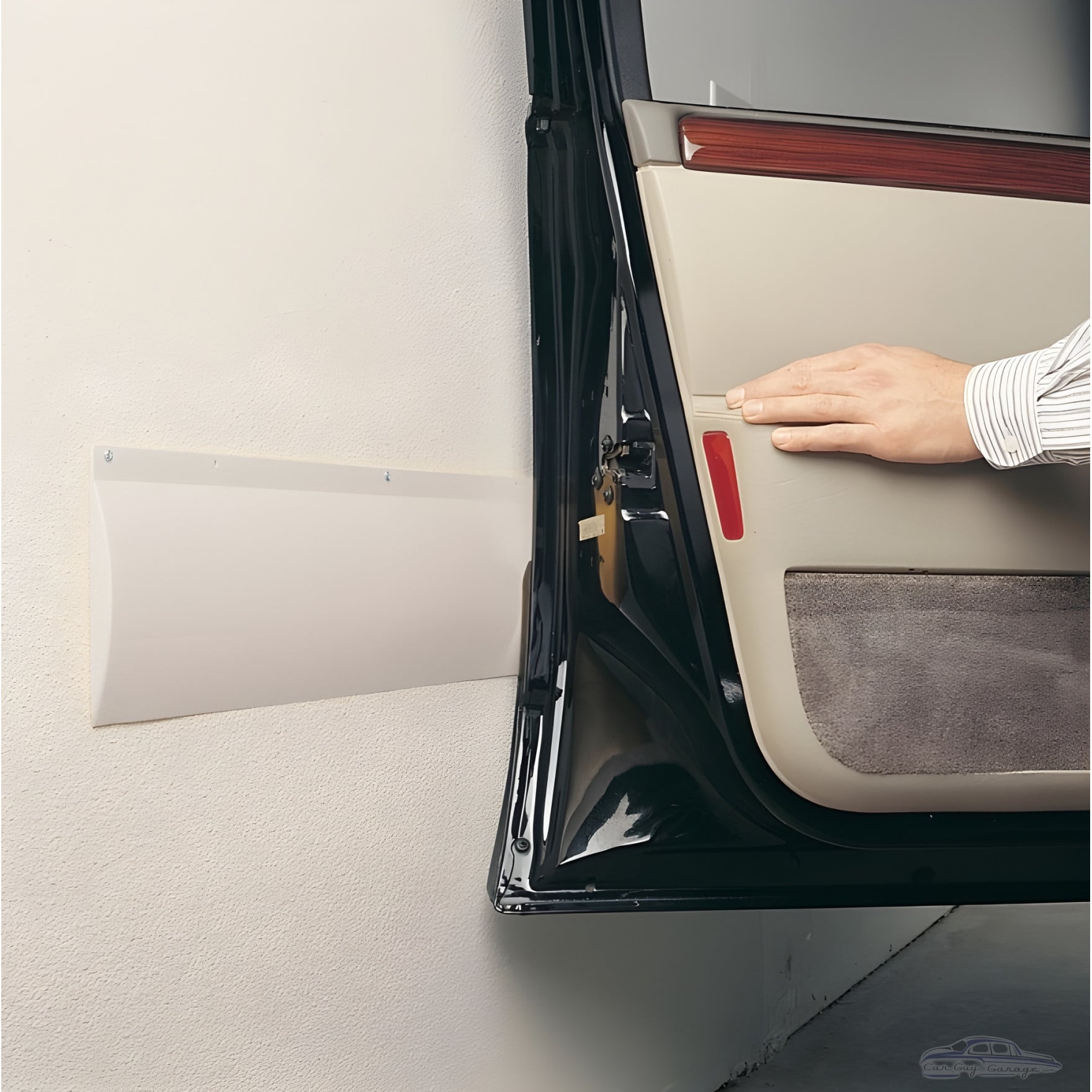 Clear Parking Wall Guard - Protects Car Doors & Walls