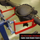 Engine Stand Axle Adapter - Convert & Rotate with Ease