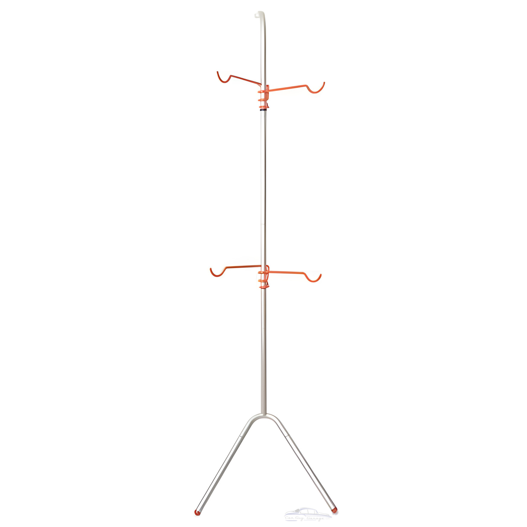 Leaning Two Bike Gravity Rack - Durable, Easy Assembly, No Drilling