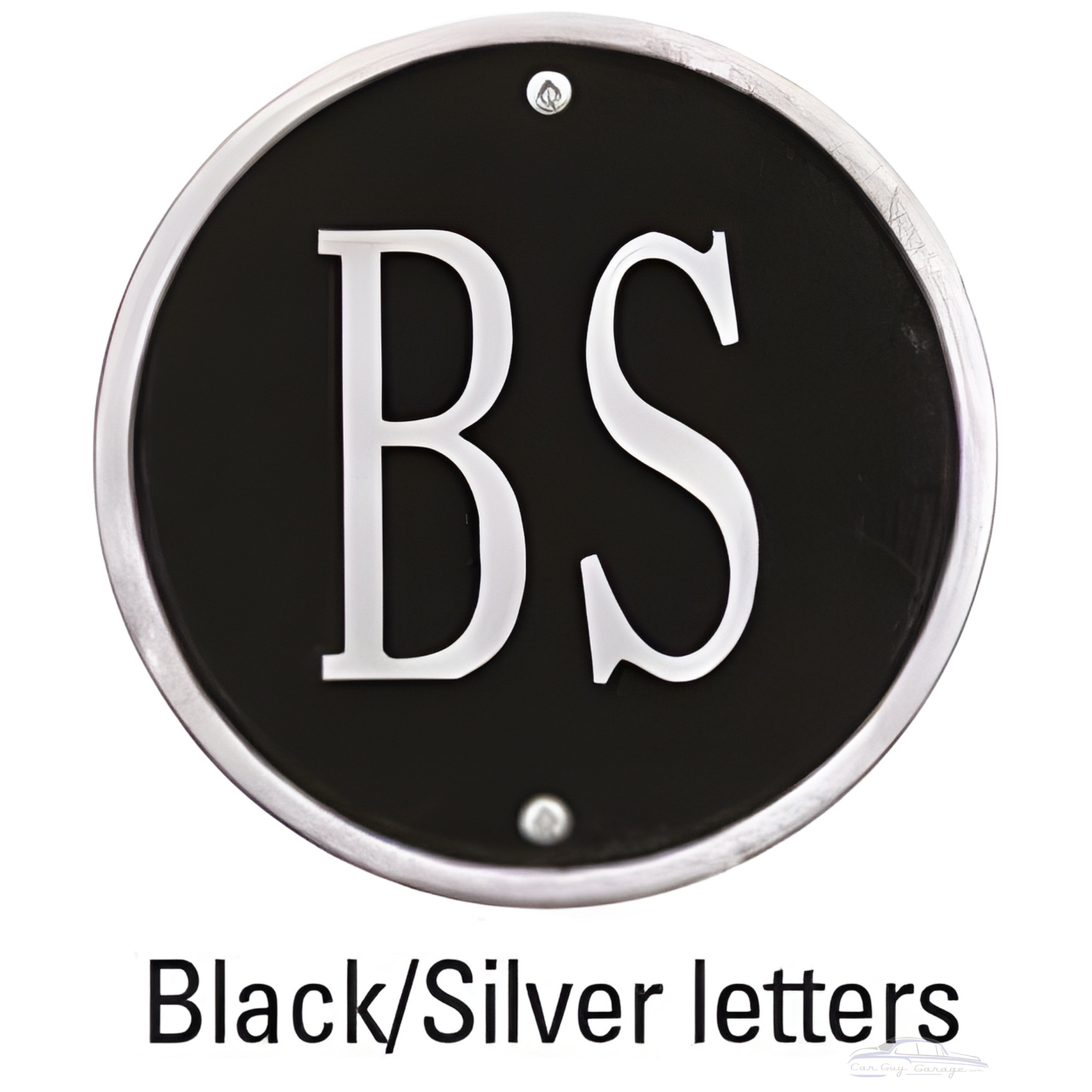 Personalized Cast Aluminum Plaque Clock - Durable & Customizable