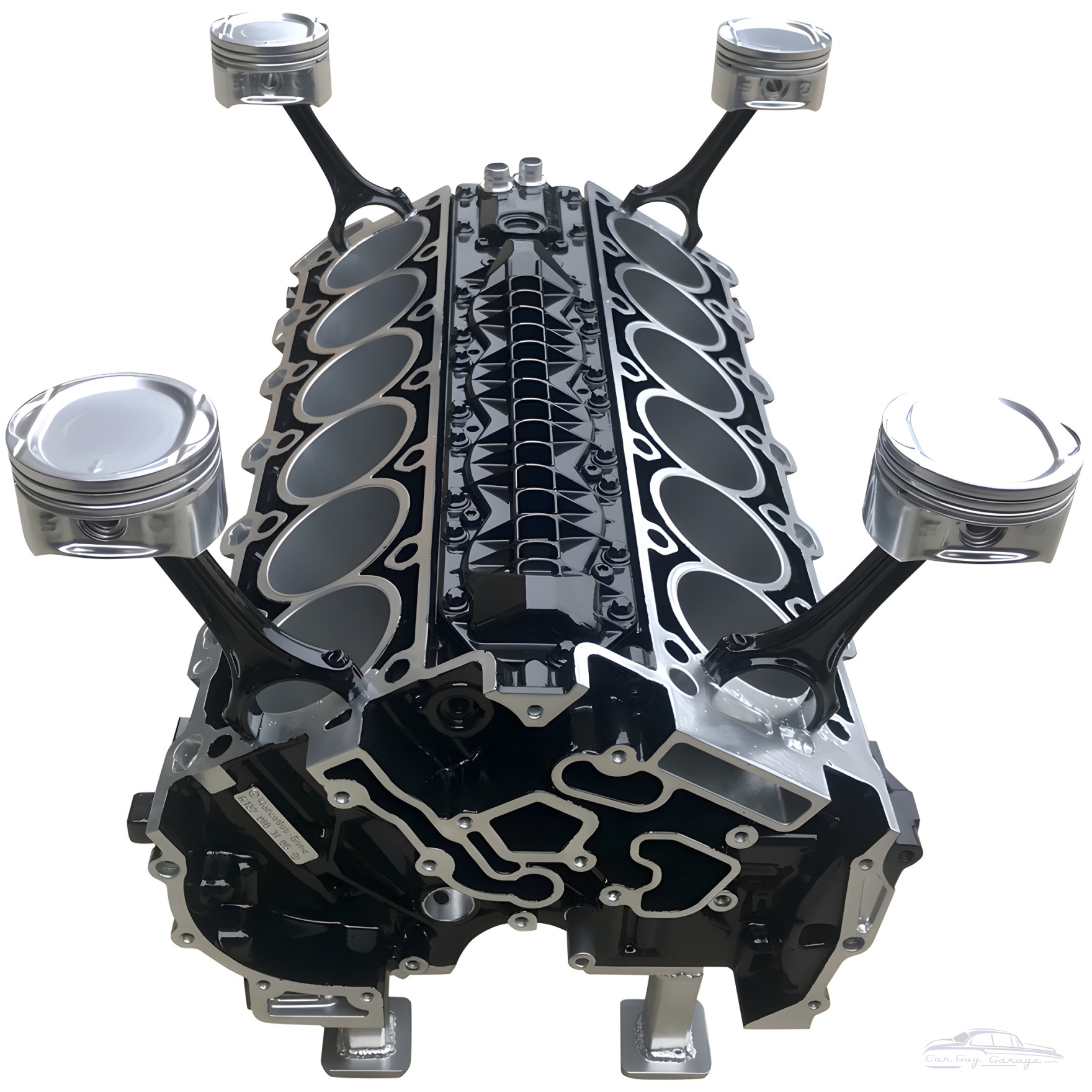 Mercedes V12 Engine Block Table - Custom Automotive Furniture