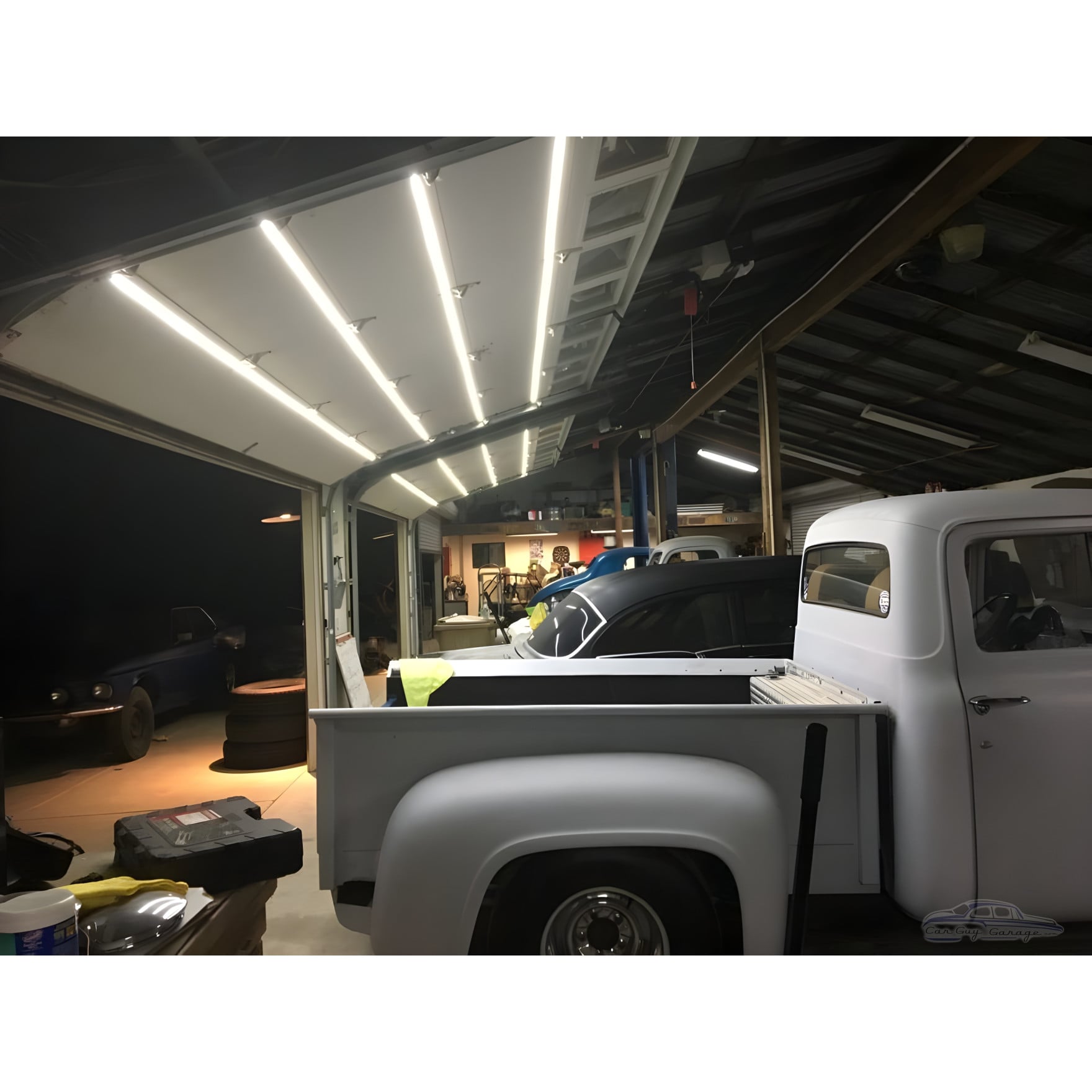 Bright LED Garage Door Lighting - 14.4k Lumen, Easy Install