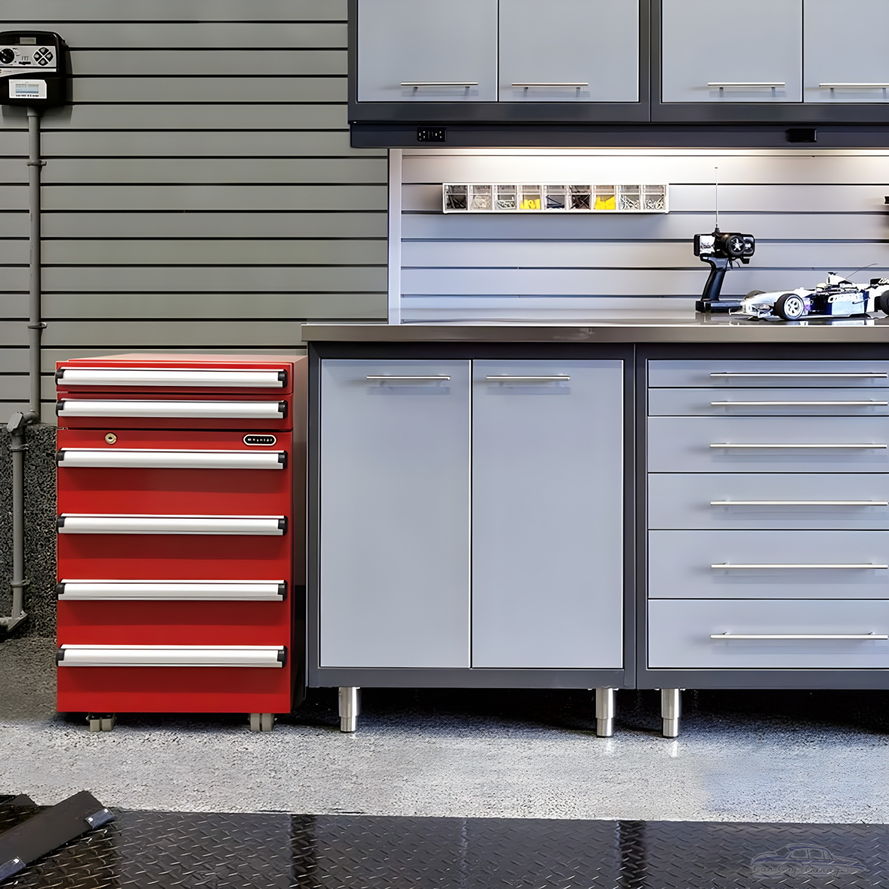 Tool Box Refrigerator - 1.8 Cu Ft, Stainless Steel, Man Cave